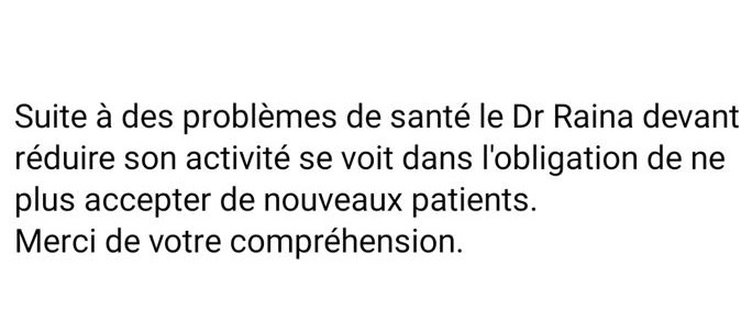 Cabinet Dr Raina Claire | TIMIFY